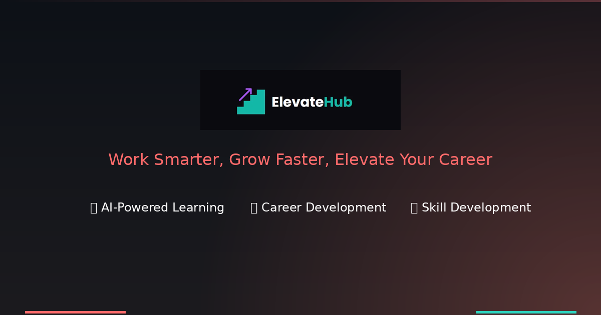ElevateHub - AI-Powered Learning & Career Platform